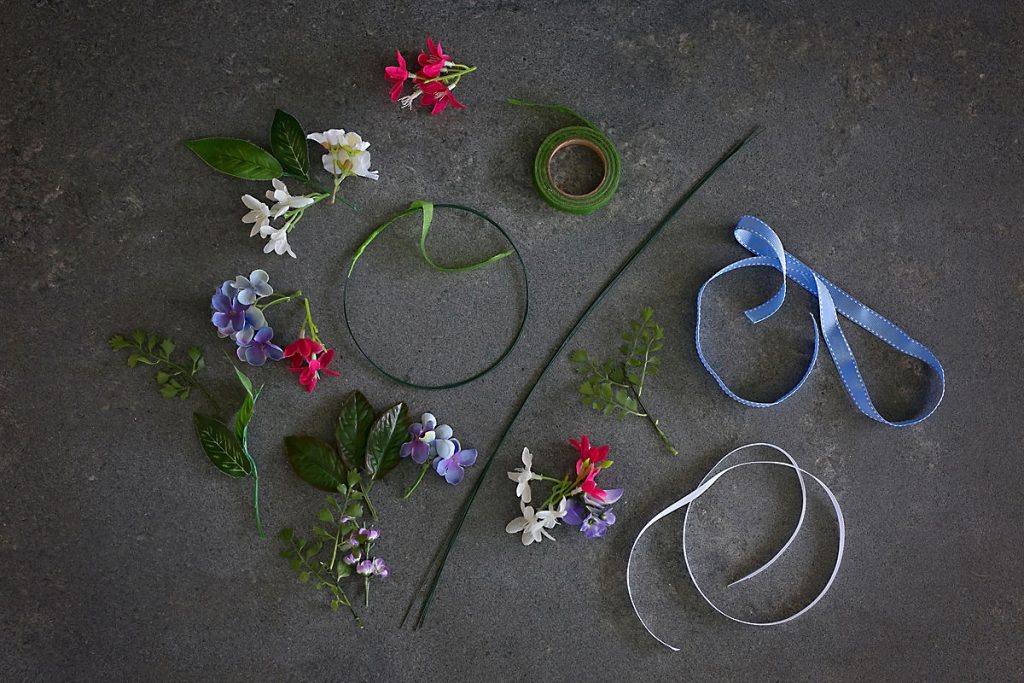 Silk Flower Crown Kit - Flower Cafe